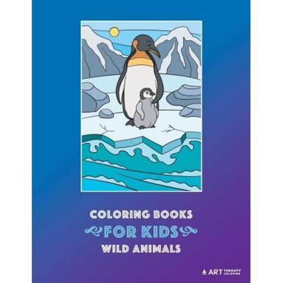 Art Therapy Coloring | Other | Coloring Books For Kids Wild Animals ...